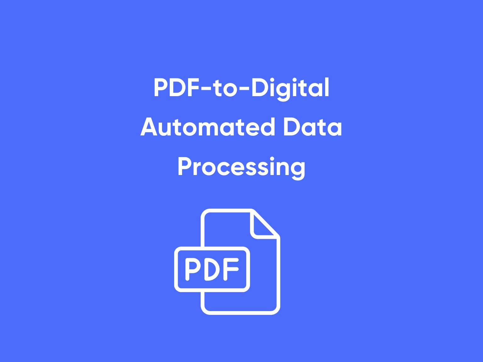 PDF-to-Digital – Integration into ERP Systems